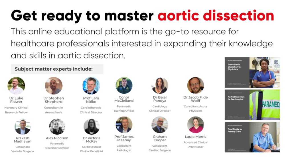 Think Aorta - Aortic Dissection Petition